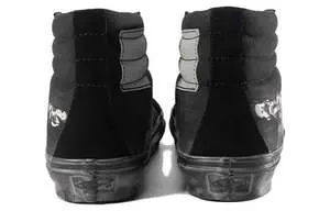 VANS Sk8-hi Lx Smoke And Mirrors X Concepts High Top Sneakers - Black/smoke