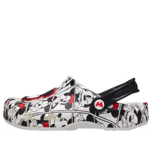 CROCS Classic Clogs "mickey And Minnie" Graphic Print Slip-on