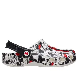 CROCS Classic Clogs "mickey And Minnie" Graphic Print Slip-on