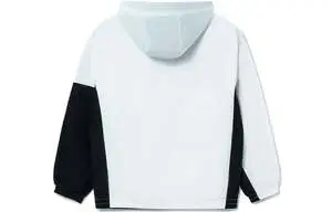 LI-NING Badfive Sports Basketball Hooded Jacket - White/black