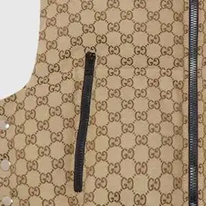 Gucci Gg Canvas Padded Vest