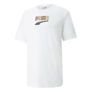 PUMA Downtown Logo Tee - White