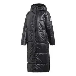 Adidas Padded Long Jacket - Black