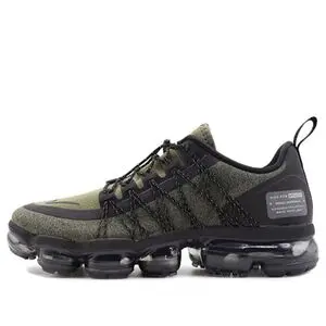 Nike Vapormax Run Utility Sneakers - Medium Olive/reflect Silver-black