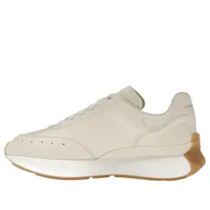 Alexander McQueen Sprint Runner - Beige/white/gum