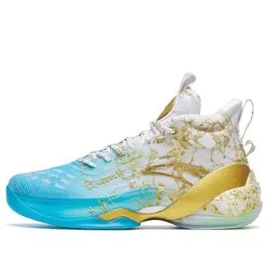 ANTA Klay Thompson Pro 'golden Ocean' Sneakers - White/gold/blue
