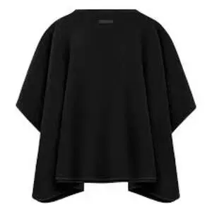 Adidas X Fear Of God Athletics Suede Fleece Poncho - Black