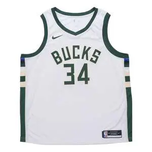 Nike Milwaukee Bucks Giannis Antetokounmpo Jersey - White