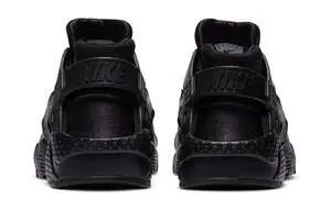Nike Huarache Run Low Top Sneakers - Black