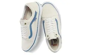 VANS Skate Old Skool 'raw Canvas Blue - White/blue
