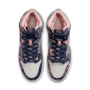 Nike X Soulgoods Sb Dunk High 00s "blue Grey" Sneakers