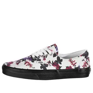 VANS Vans Era Floral Print Sneakers White/black/red