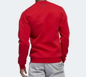 Adidas Logo Print Pullover Sweatshirt