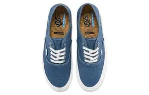 VANS Authentic Low Top Lace Up Sneakers - Blue/white