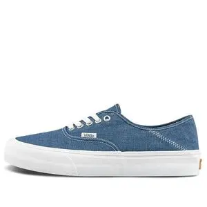 VANS Authentic Low Top Lace Up Sneakers - Blue/white