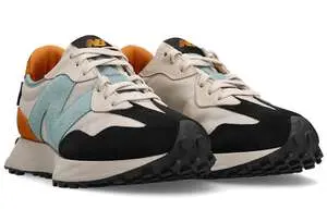 NEW BALANCE 327 "moonbeam Madras Orange - Grey/blue/black