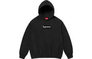Supreme Fw23 Box Logo Hoodie - Black
