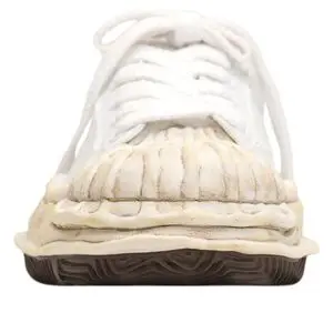 Mihara Yasuhiro Blakey Og Sole Film Attached Canvas Low Top Sneakers - White