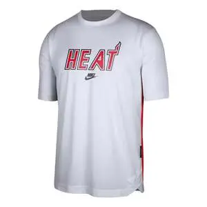 Nike Miami Heat Hardwood Classics Performance T-shirt - White/red