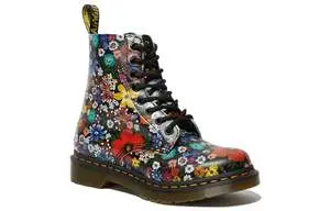 Dr. Martens Pascal Floral Print Lace Up Boots