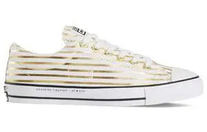 CONVERSE Fragment Design X Chuck Taylor All Star Low 'gold Stripe - White/gold