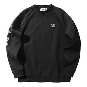 Adidas Originals Graphic Crewneck Pullover - Black
