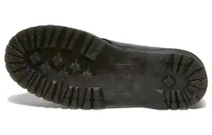 Dr. Martens 1461 Distressed Patent Leather Platform Shoes