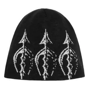 THUG CLUB Iron Spear 3pin Beanie - Black