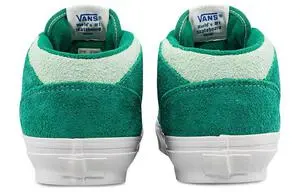 VANS Og Half Cab Lx Hairy Suede Sneakers - Green