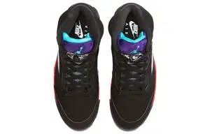 JORDAN Air 5 Retro "top 3" Sneakers - Black/fire Red/grape Ice