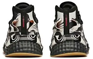 ANTA X Li Bai-themed Chinese Style Athletic Sneakers - Black/white/red