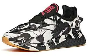 ANTA X Li Bai-themed Chinese Style Athletic Sneakers - Black/white/red
