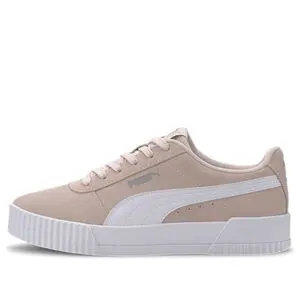 PUMA Carina Suede Low Top Sneakers - Pink