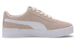 PUMA Carina Suede Low Top Sneakers - Pink