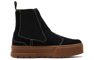 PUMA Mayze Chelsea Suede Boot - Black/brown