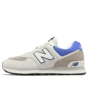 NEW BALANCE 574 "off White Blue" Sneakers - Off White/blue