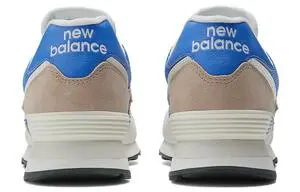 NEW BALANCE 574 "off White Blue" Sneakers - Off White/blue