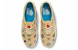 VANS One Piece X Authentic "straw Hat" Sneakers - Tan