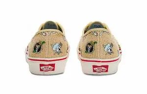VANS One Piece X Authentic "straw Hat" Sneakers - Tan