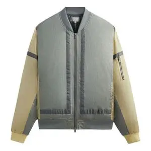 Kith Washed Silas Bomber Jacket - Grey/green