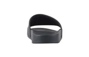 Balenciaga Logo Pool Slides - Black