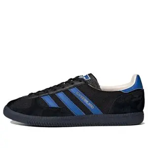 Adidas Barrowland Spzl "black Night Navy" Sneakers - Black/blue