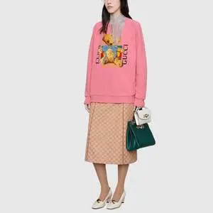 Gucci Teddy Bear Graphic Crewneck Sweater