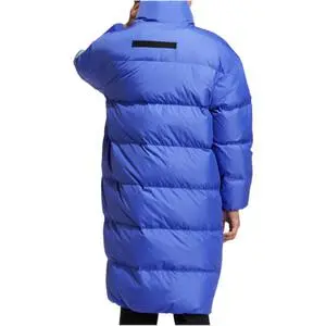 Adidas Long Puffer Jacket With Zip Fastening