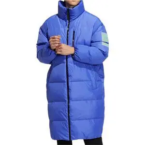 Adidas Long Puffer Jacket With Zip Fastening