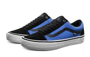 VANS Old Skool Low Top Sneakers - Black/blue