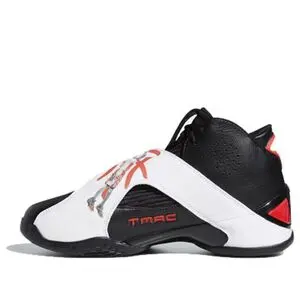 Adidas T-mac 1 High Top Athletic Sneakers - Black/white