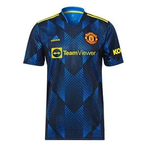 Adidas Manchester United 21/22 Third Jersey - Glow Blue