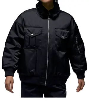 JORDAN Air Renegade Bomber Jacket - Black