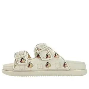 FILA Lucia Sandals With Graphic Print - White